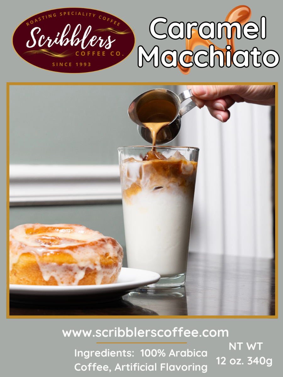 Caramel Macchiato – Scribblers Coffee Co.