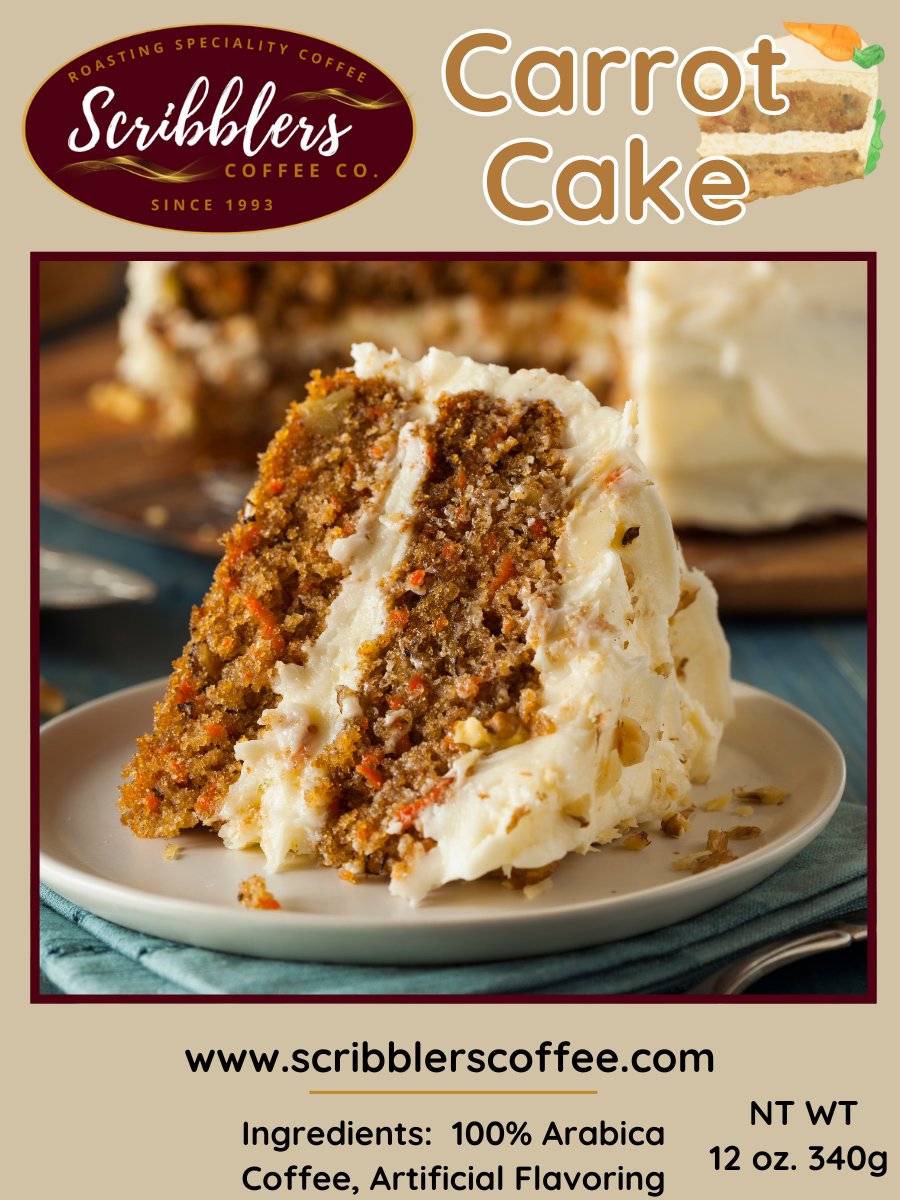 Carrot Cake – Scribblers Coffee Co.