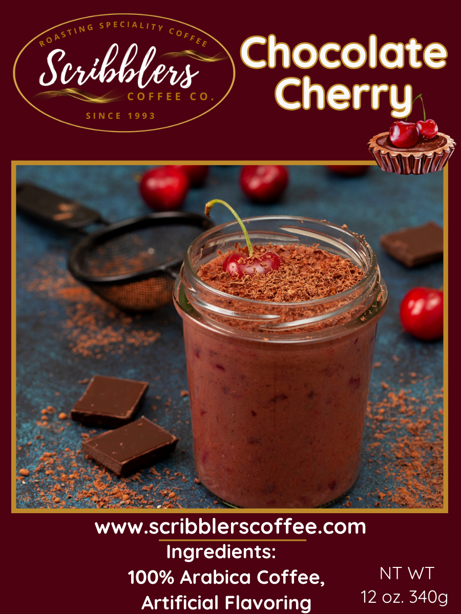 Chocolate Cherry – Scribblers Coffee Co.