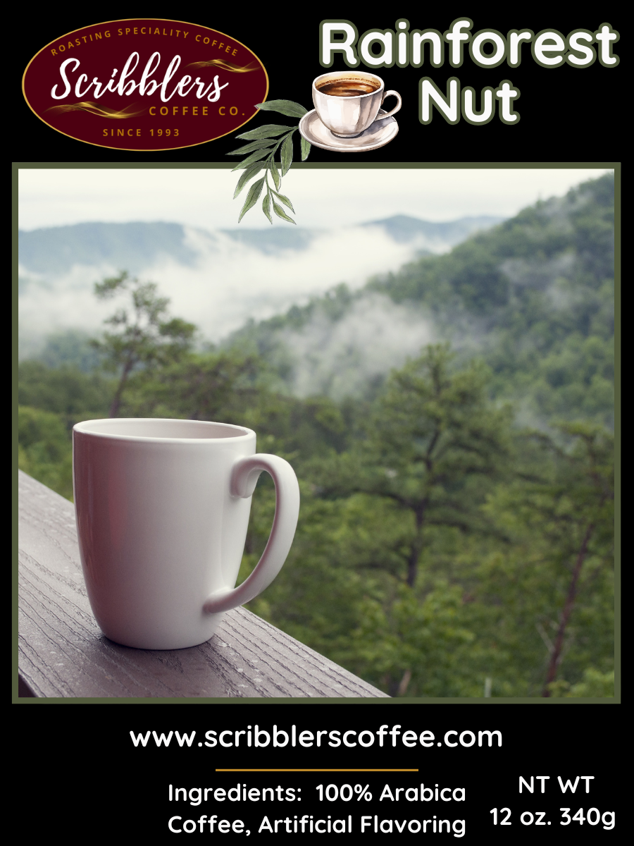 Rainforest Nut Fundraiser – Scribblers Coffee Co.
