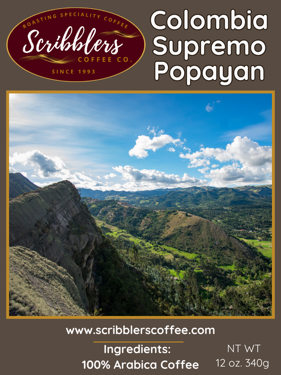 Colombia Supremo Popayan Fundraiser – Scribblers Coffee Co.