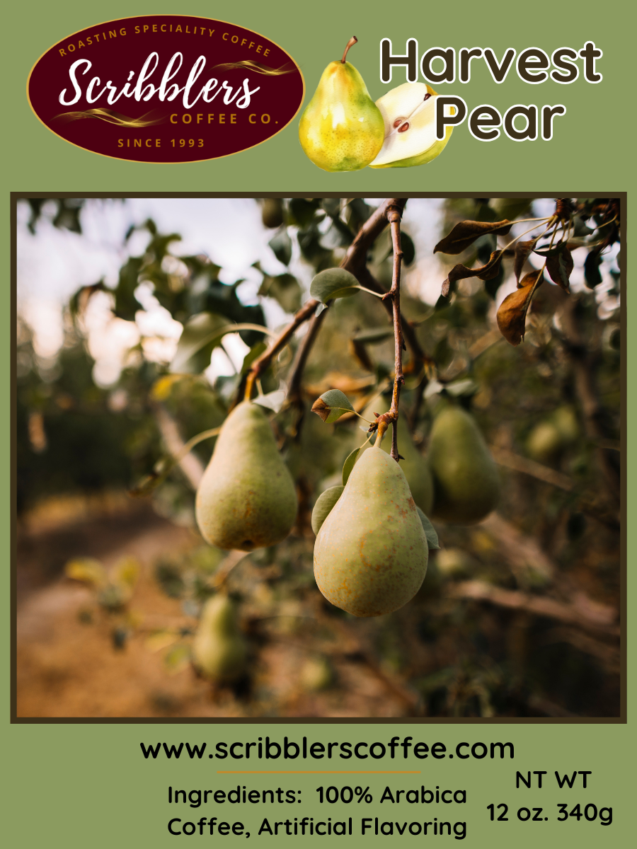 Harvest Pear – Scribblers Coffee Co.